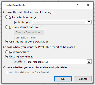 Excel: Sharing a Pivot Table Slicer Between Multiple Data Sets | IMA